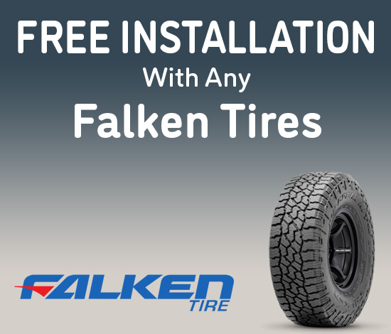Falken: Free Installation | Tires Etc